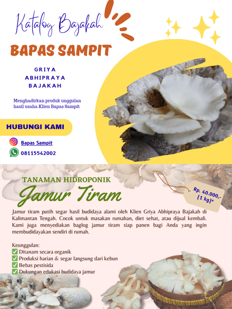 Produk Segar dan Herbal Bapas Sampit | PDF