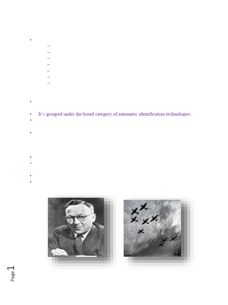 Basics of RFID Technology | PDF | Radio Frequency Identification ...