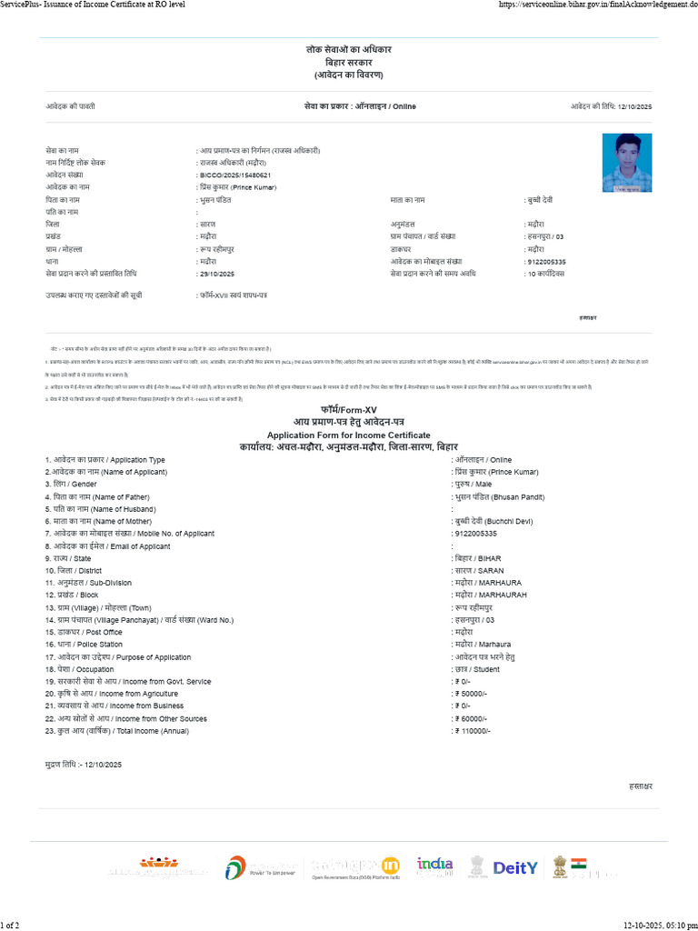 Income | PDF
