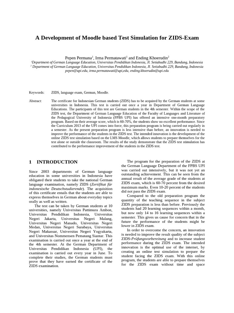 Revisi Icollite A.development - Of.moodle - Test.simulation - for.ZIDS ...