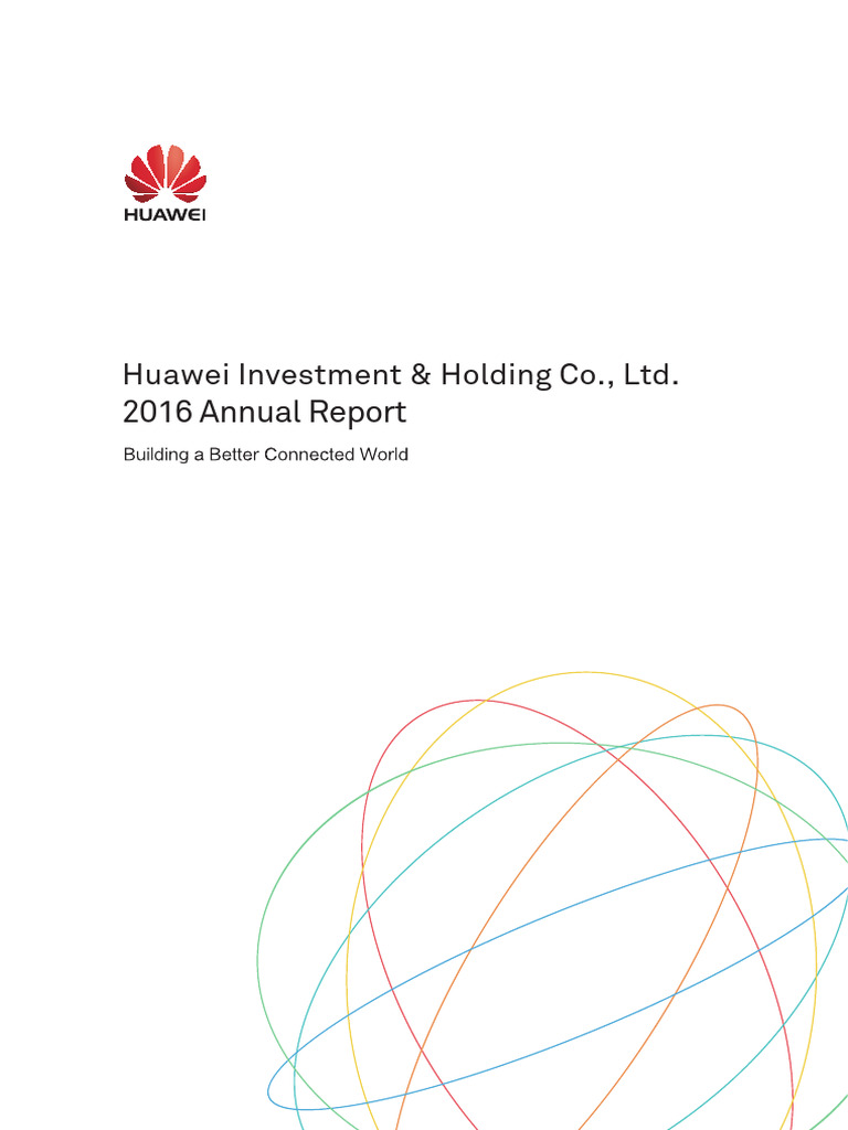 Huawei Manufacturer Profile | PDF | Information And Communications ...