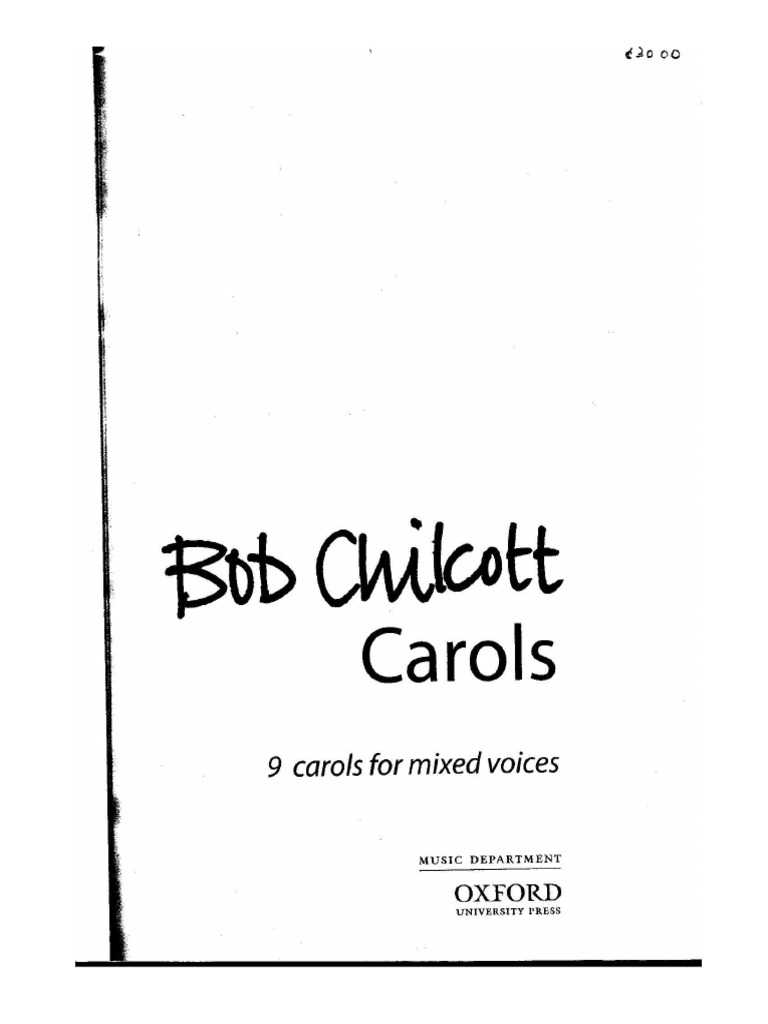 Bob Chilcott Carols | PDF