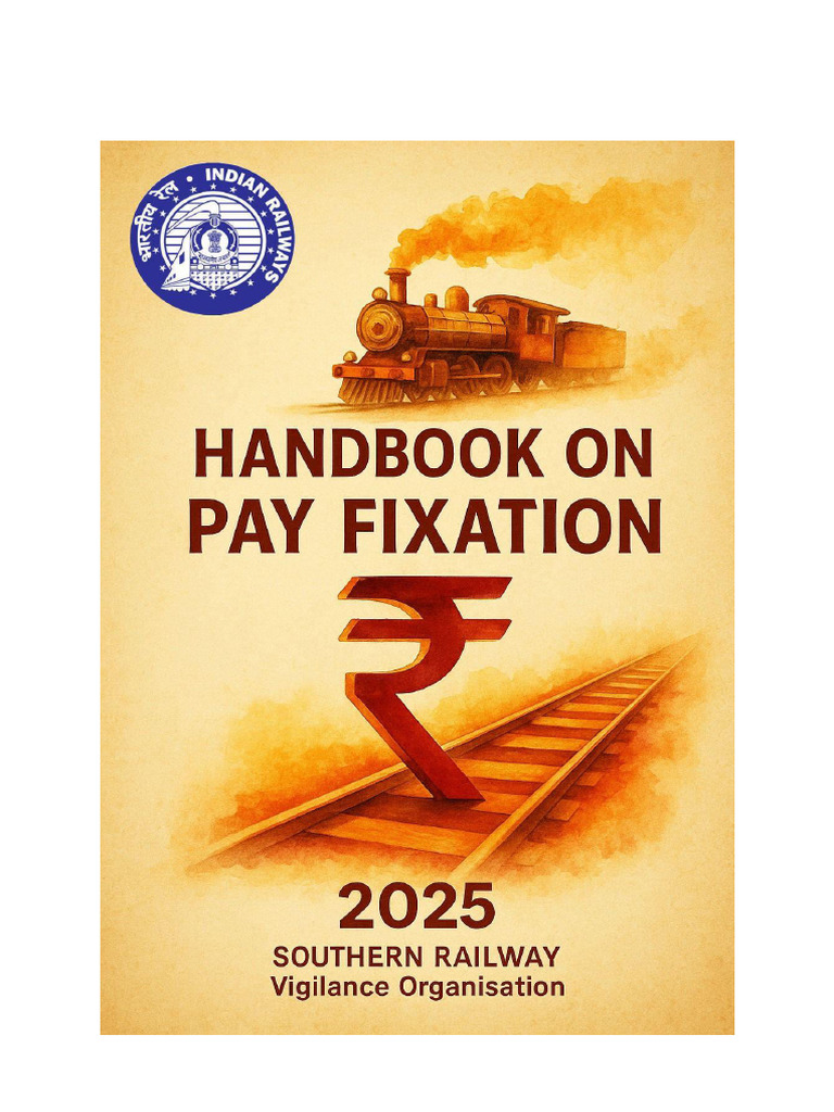 Handbook on Pay Fixation 2025 | PDF | Pension | Public Law