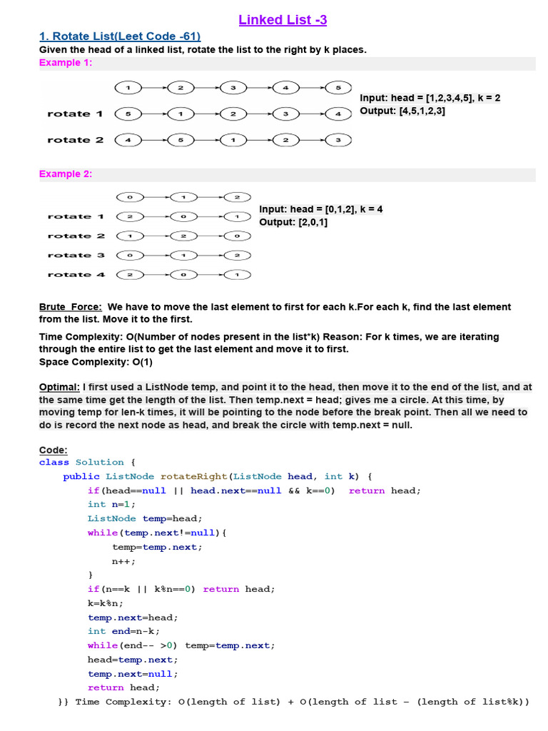 7 Linked List - 3 | PDF | Software Engineering | Computer Data