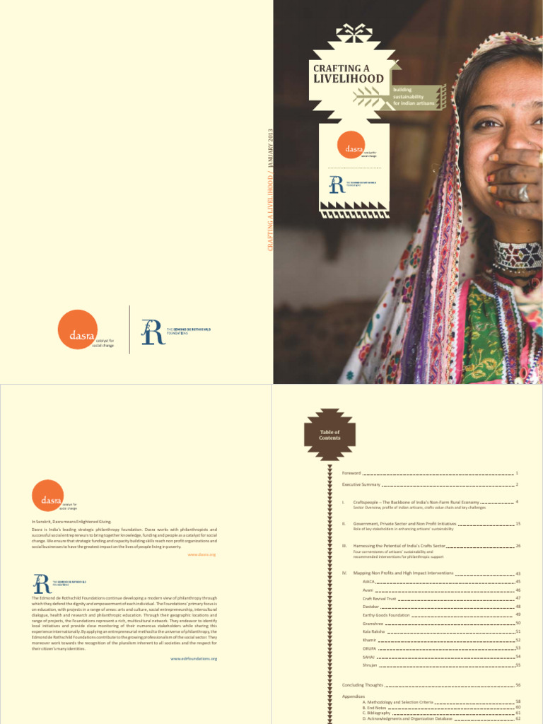 Crafting A Livelihood - Building Sustainability For Indian Artisans ...