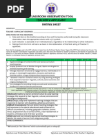 DepEd eSAT Template 2024-2025 | PDF | Educational Assessment ...