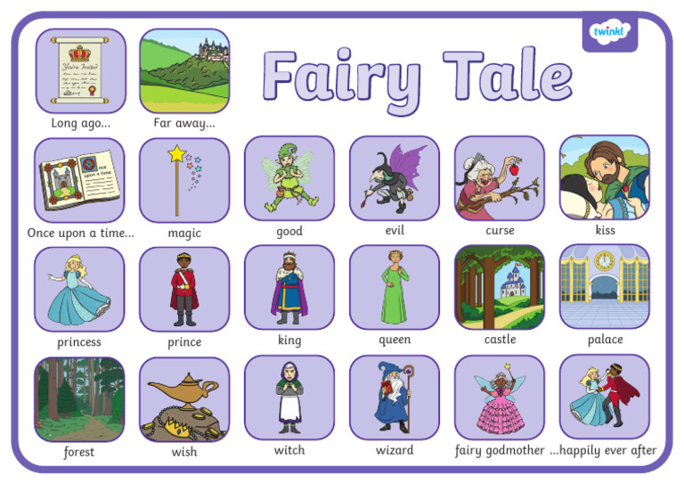 Fairy Tale Word Mat | PDF