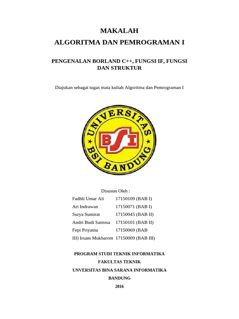 pdf-makalah-algoritma-dan-pemrograman | PDF