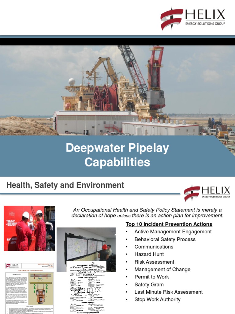 Deepwater Pipelay Capabilities: Company Update | Download Free PDF ...