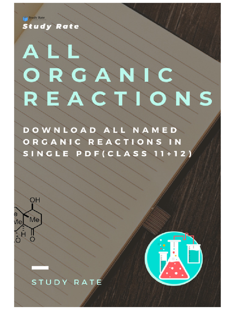 All Named Organic Reactions - 11+12 - STUDYRATE | PDF
