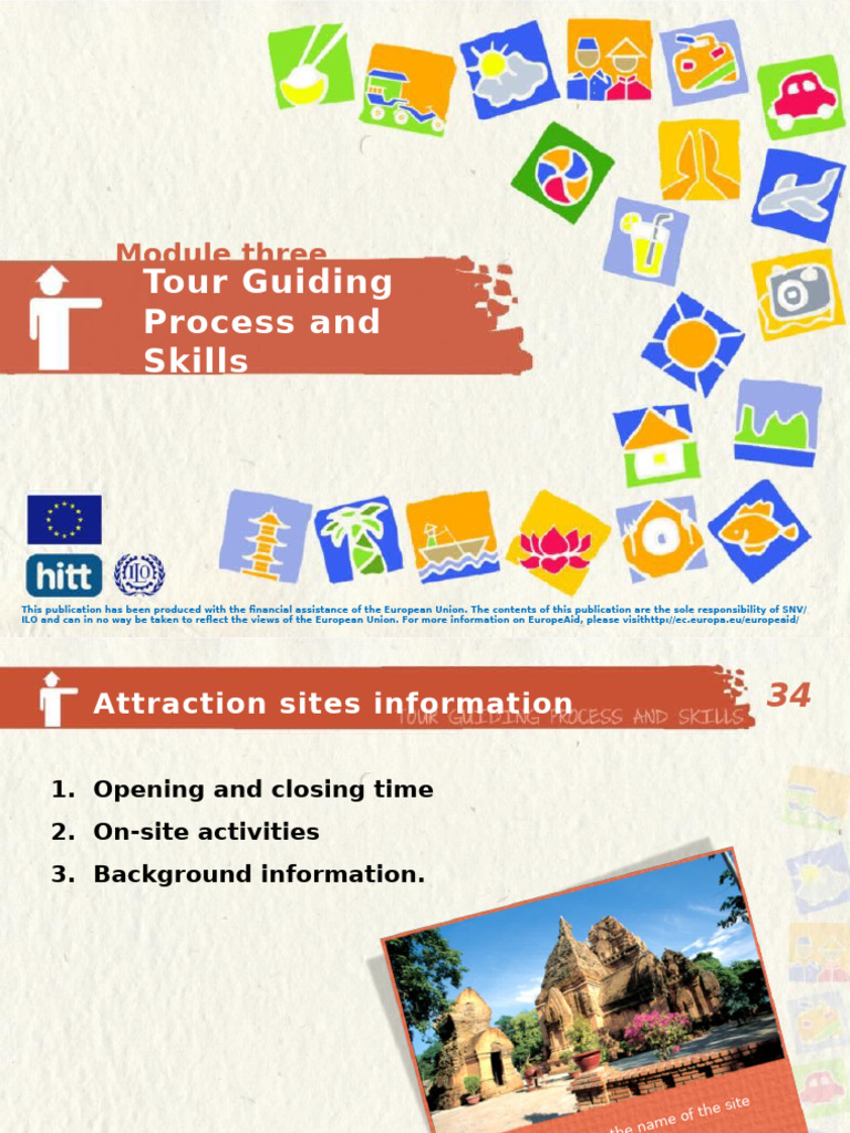 Tour Guiding Skills and Processes Guide | PDF | Tourism