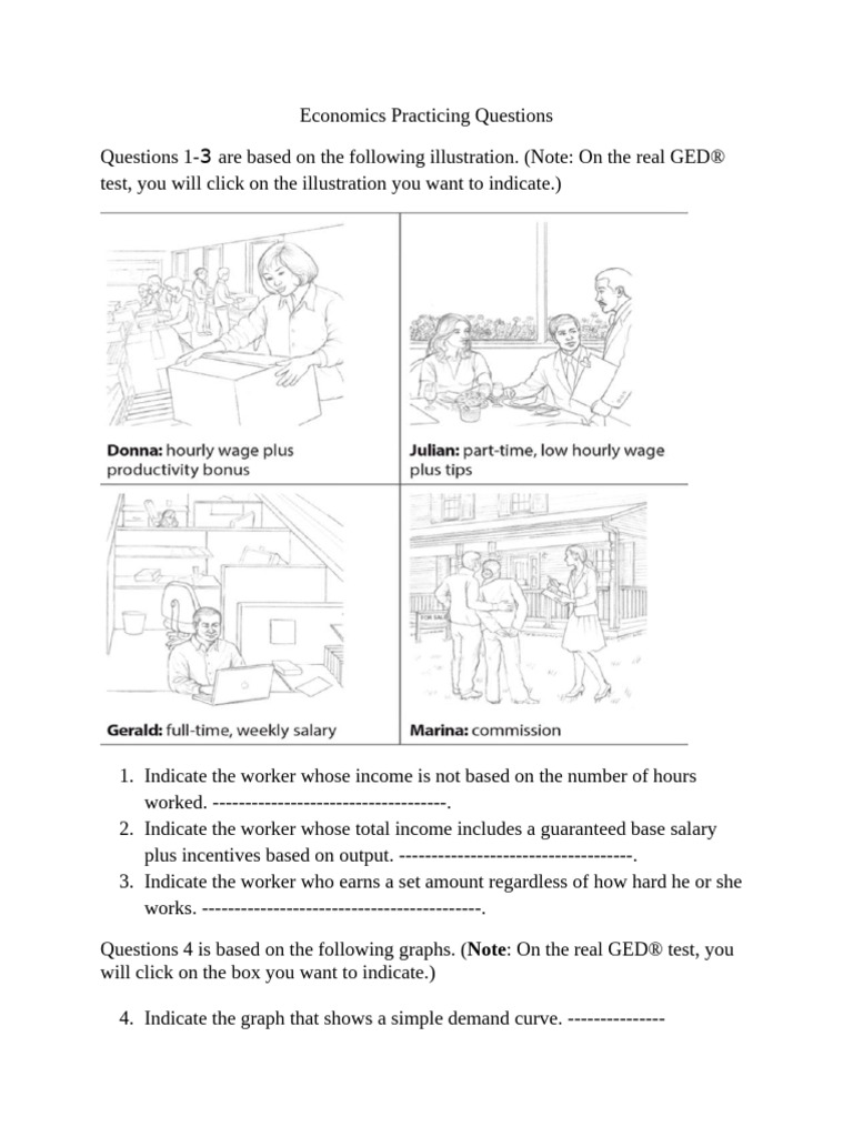 Ged Tutorial For All Economics Lessons-1 | PDF | Economics | Balance Of ...