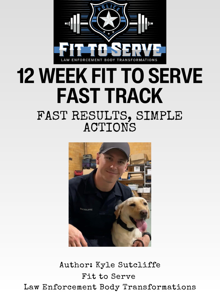 12 Week Fit To Serve Fast Track | PDF | Sleep | Pleasure