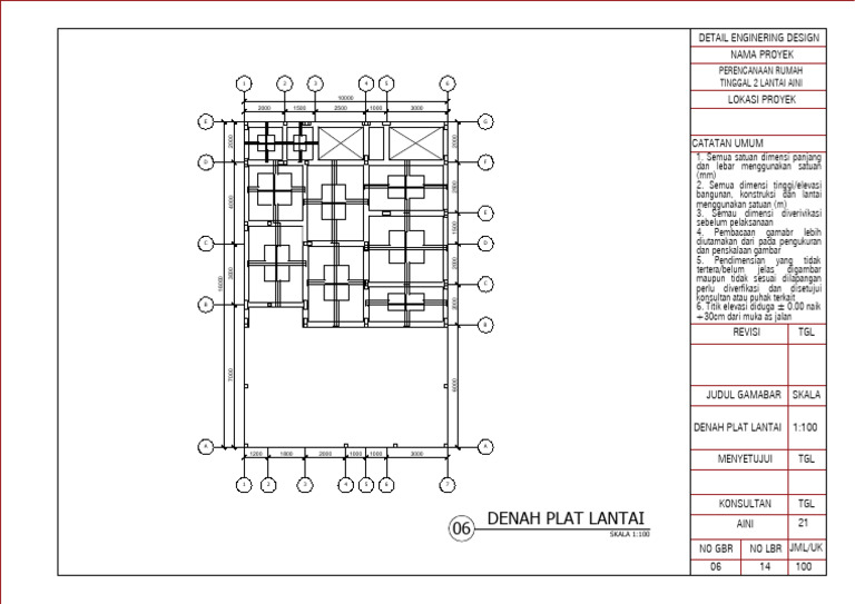 Plat Lantai | PDF