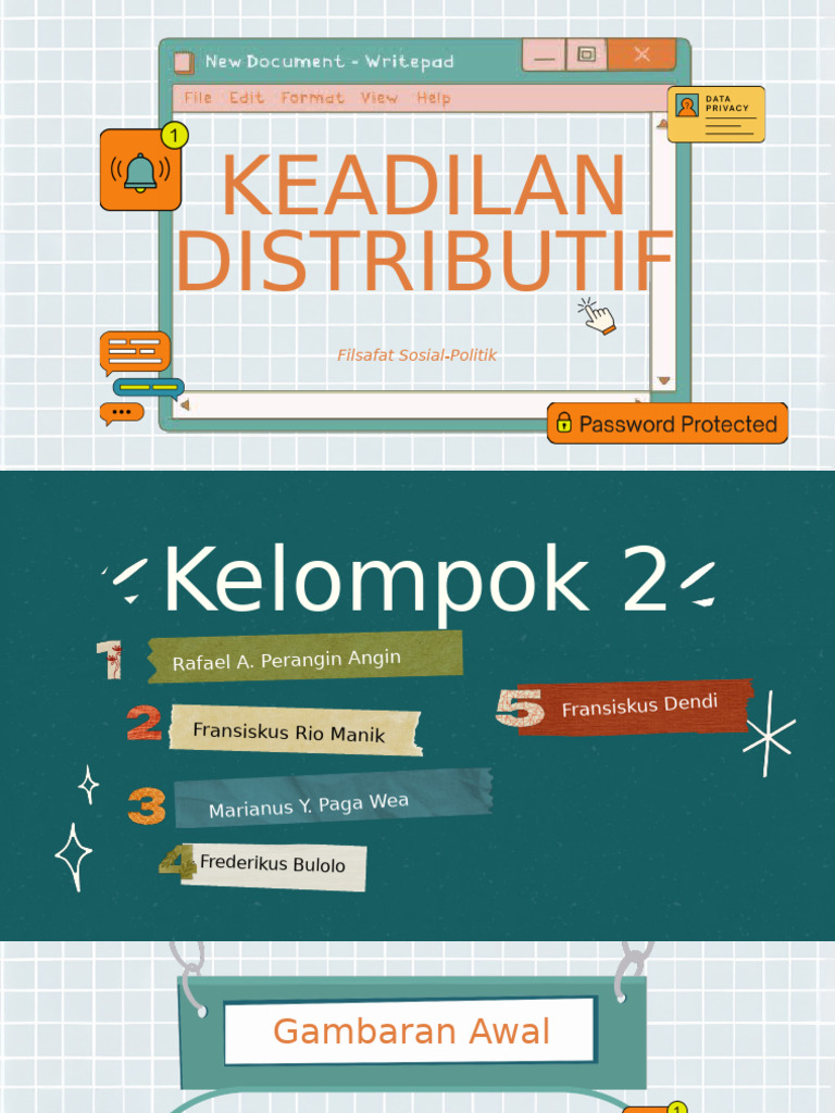 Keadilan Distributif dan Kesempatan Setara | PDF