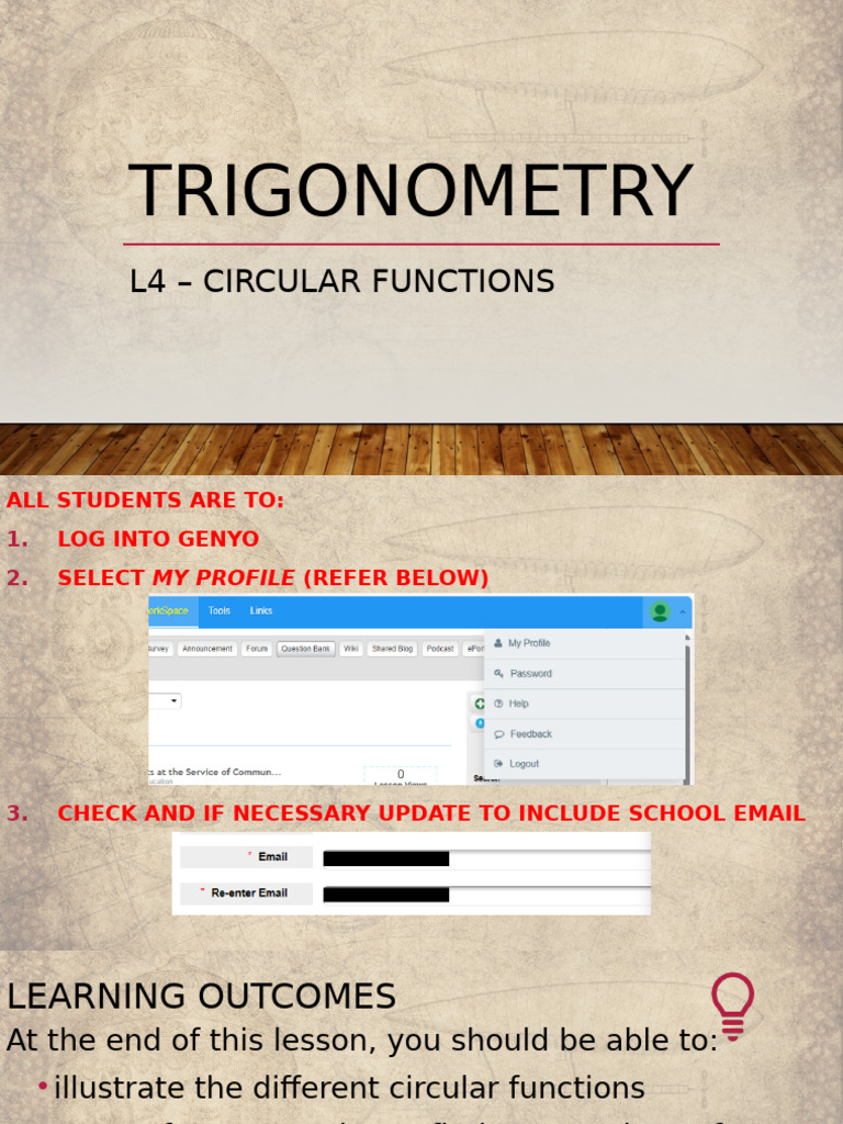 L4 Circular Functions Apostles | PDF | Trigonometric Functions ...