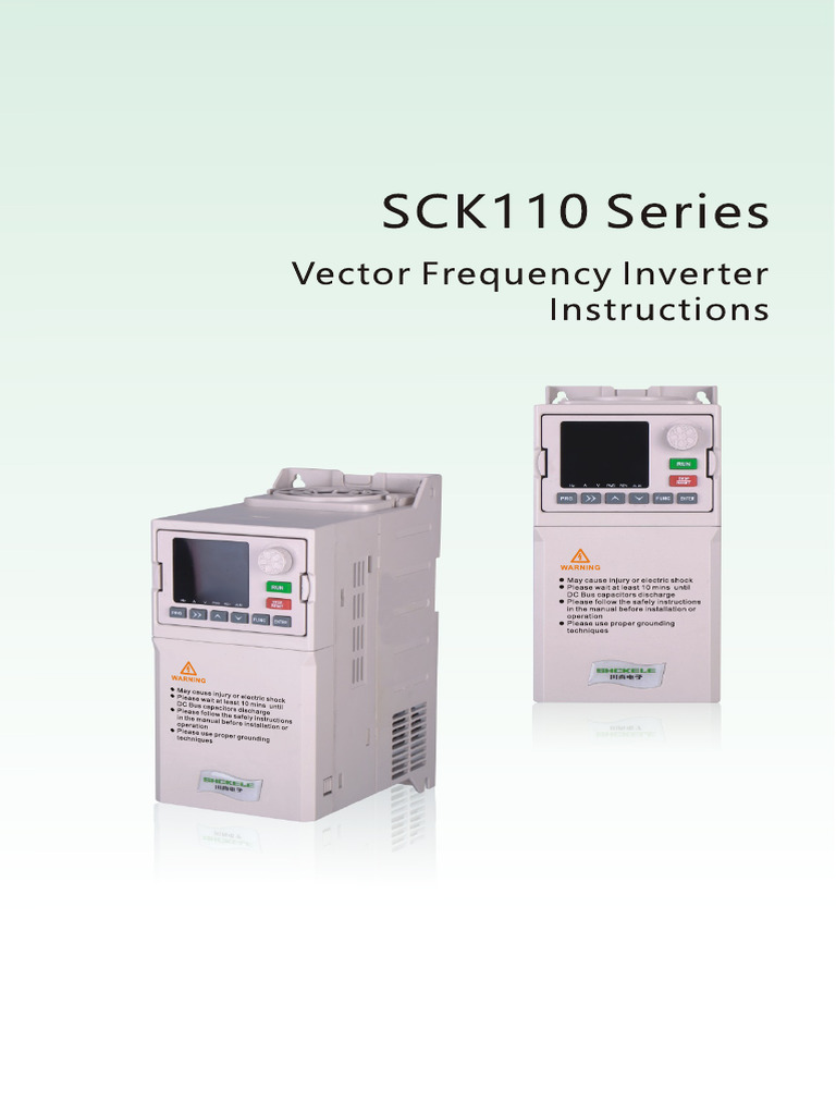 Folinn VFD Error Codes Guide | PDF | Power Inverter | Power Supply