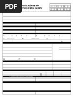 Membership Information Change Form | PDF