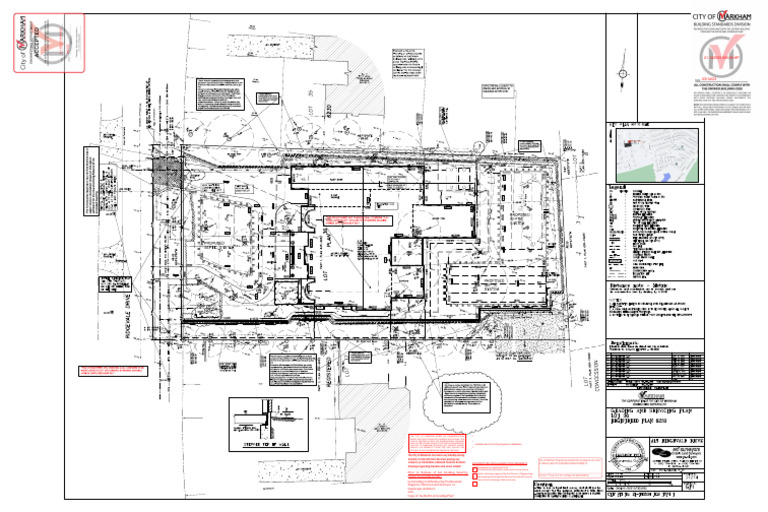 21.143533.HP Approved Lot Grading | PDF | Storm Drain | Drainage