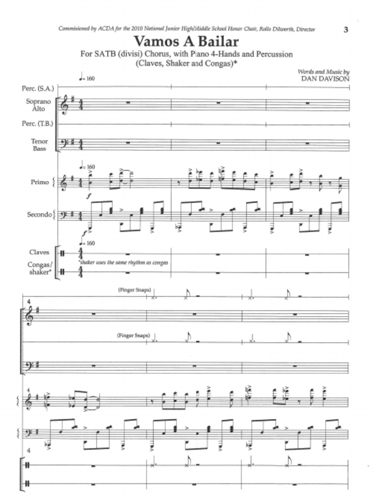 Vamos A Bailar | PDF