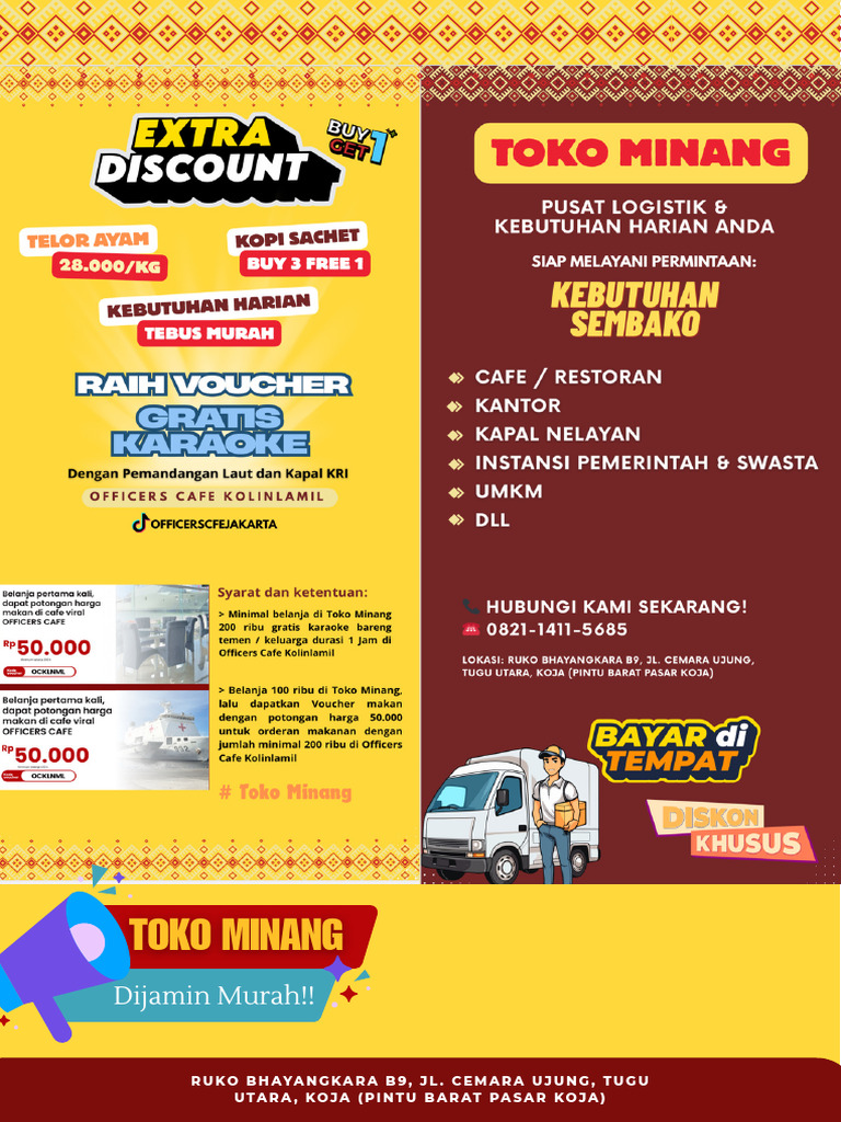 Brosur Toko Minang | PDF