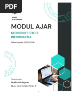 Modul Dasar Microsoft Excel 2024 | PDF | Metode & Bahan Ajar
