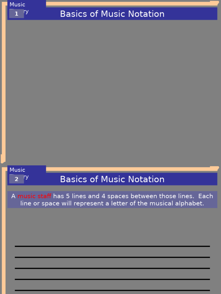 Understanding Music Notation Basics | PDF | Clef | Musicology