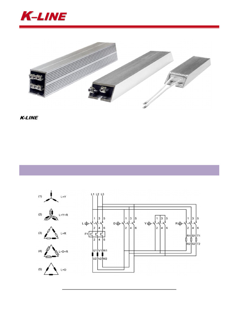K-LINE KRS Series Resistors Overview | PDF | Electromagnetism ...