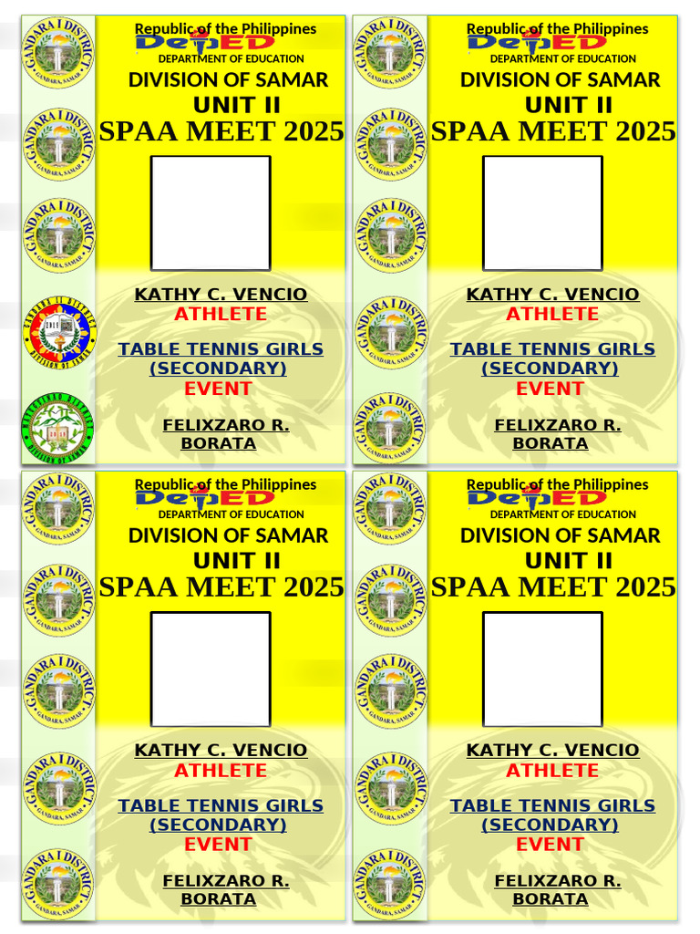 Unit II Blackhawk Spaa I.D. | PDF