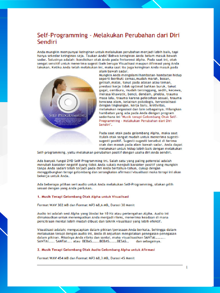 Tentang Self Programming | PDF