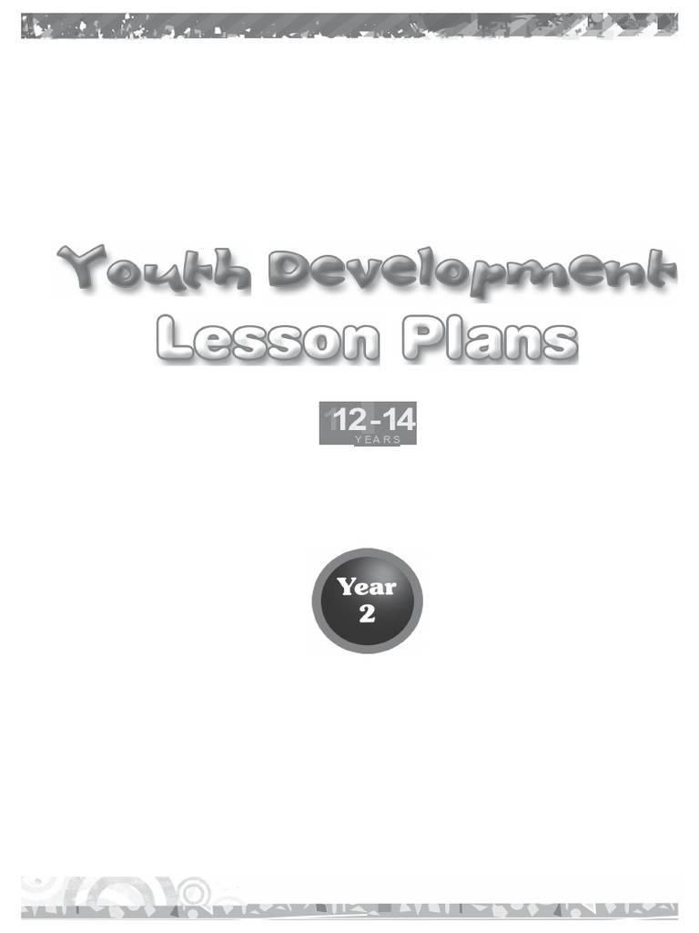 Holistic Youth Development Curriculum | PDF | Jesus | Thought
