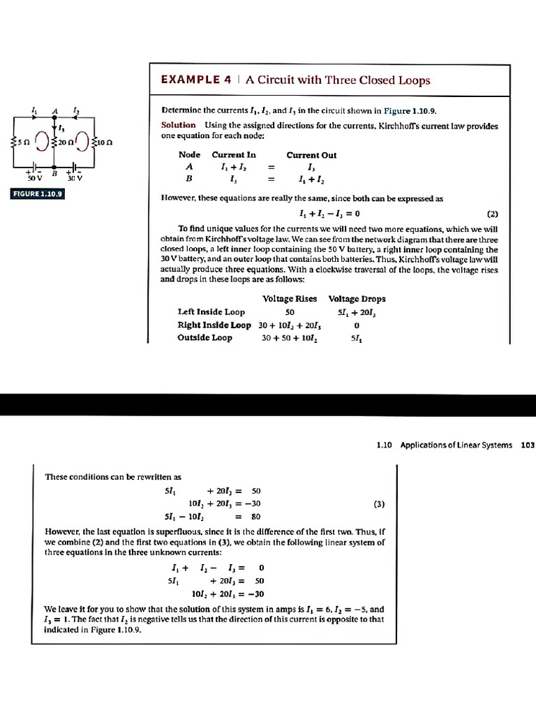 Electric Circuit Problem Pdf