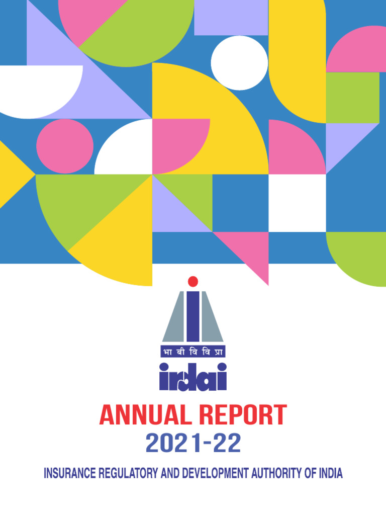 IRDAI Annual Report 2021-22 Overview | PDF | Insurance | Life Insurance
