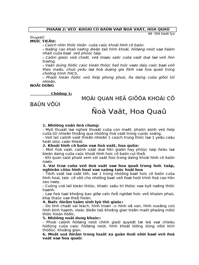 Khoi CB Va Do Vat 2 | PDF