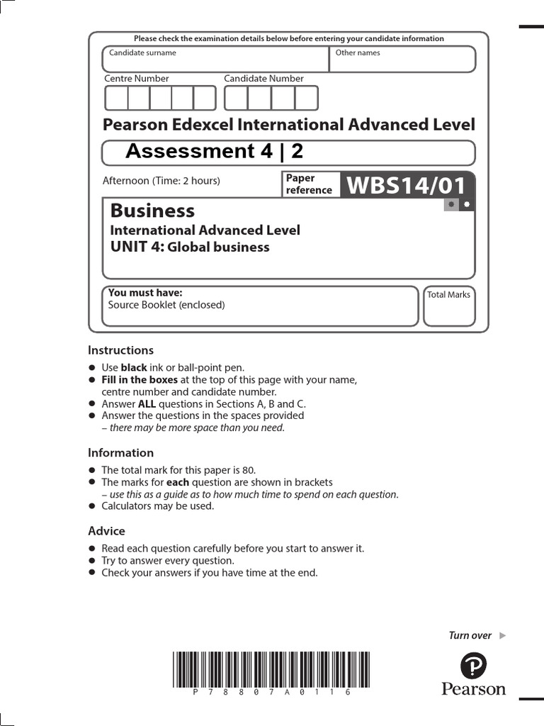 Global Business Exam Instructions | PDF | Economies