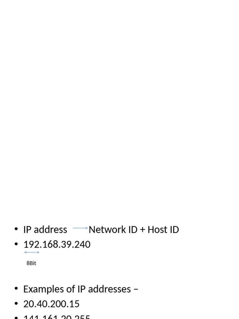 7 IP Addressing | PDF
