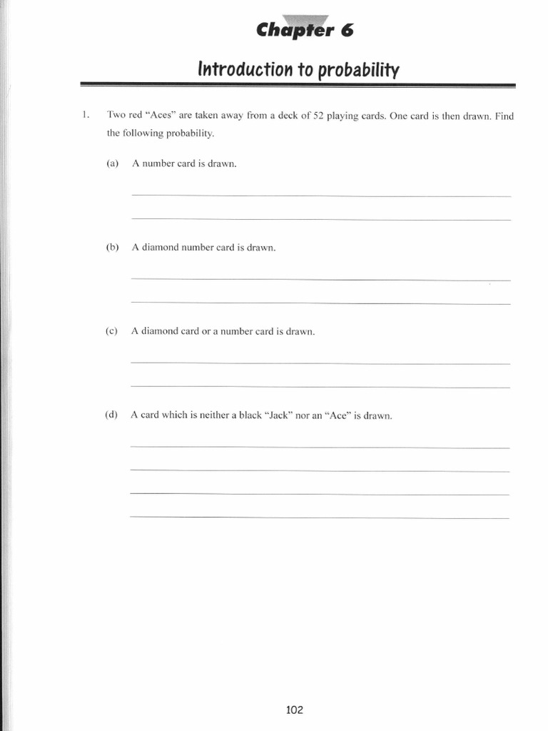 Ch6 Introduction To Probability | PDF