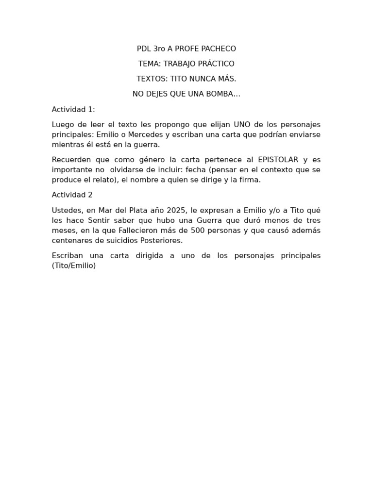TP Ficción Histórica | PDF