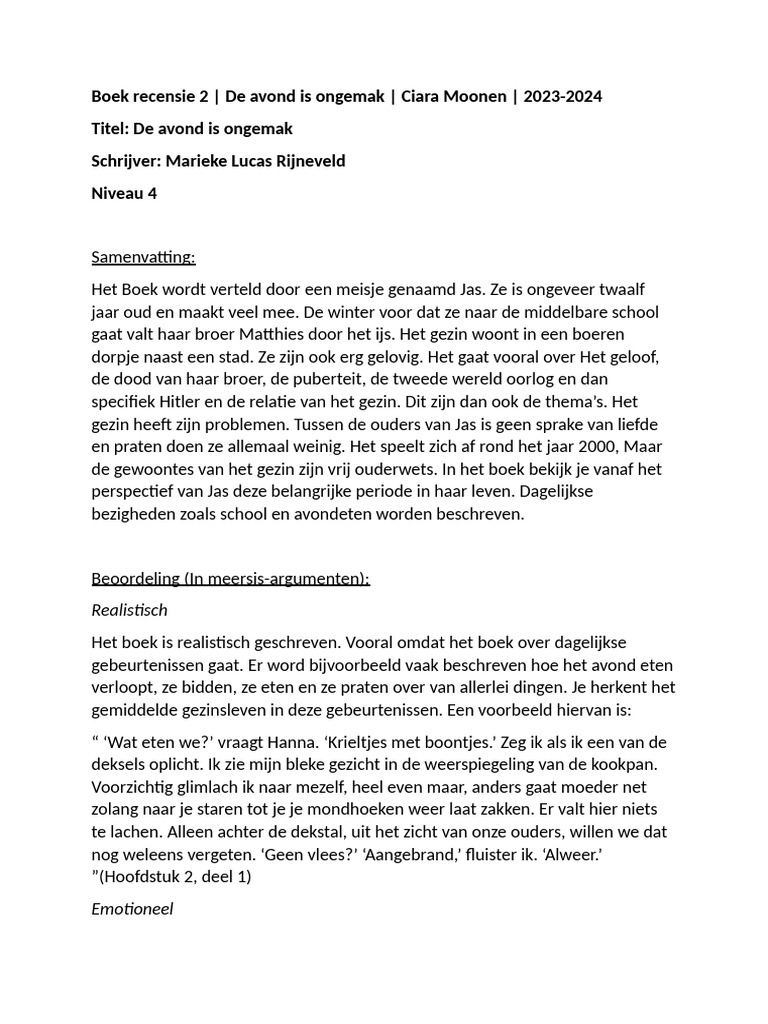 Boek Recensie 2 | PDF