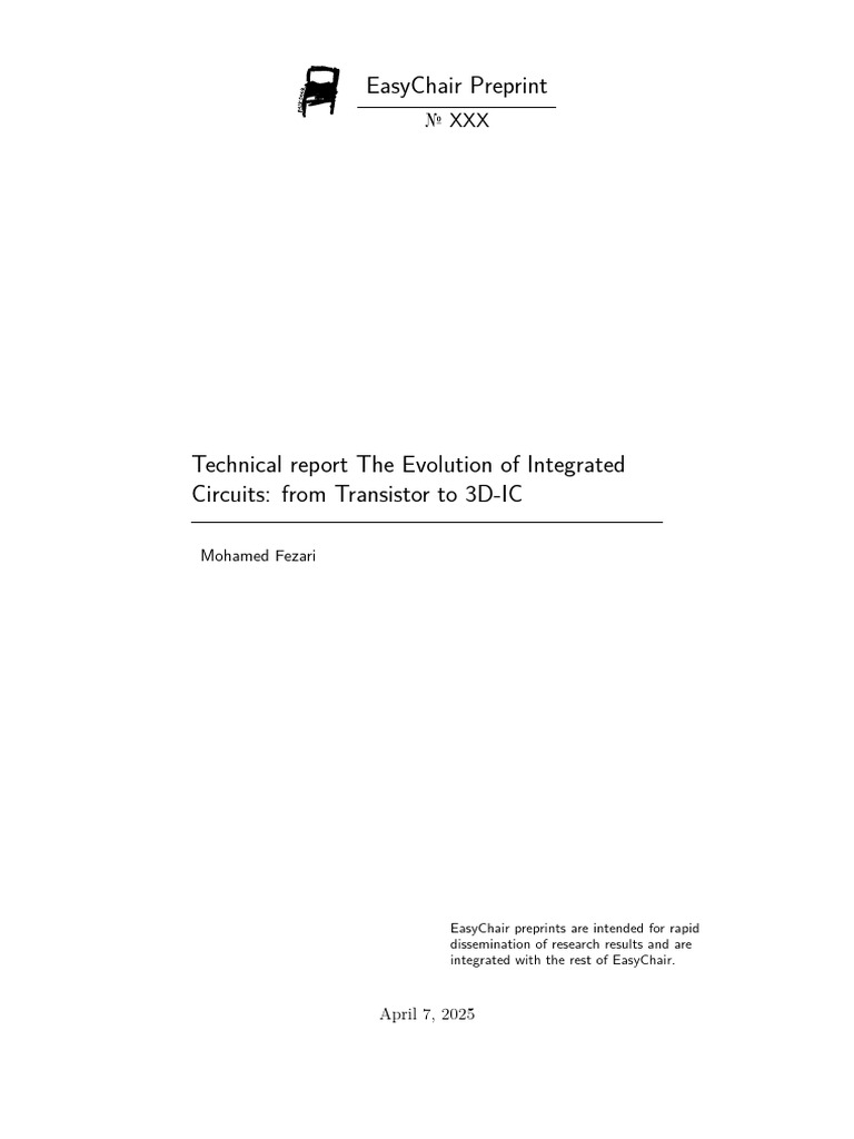 Preprint Draft 48132 | PDF | Integrated Circuit | Very Large Scale ...