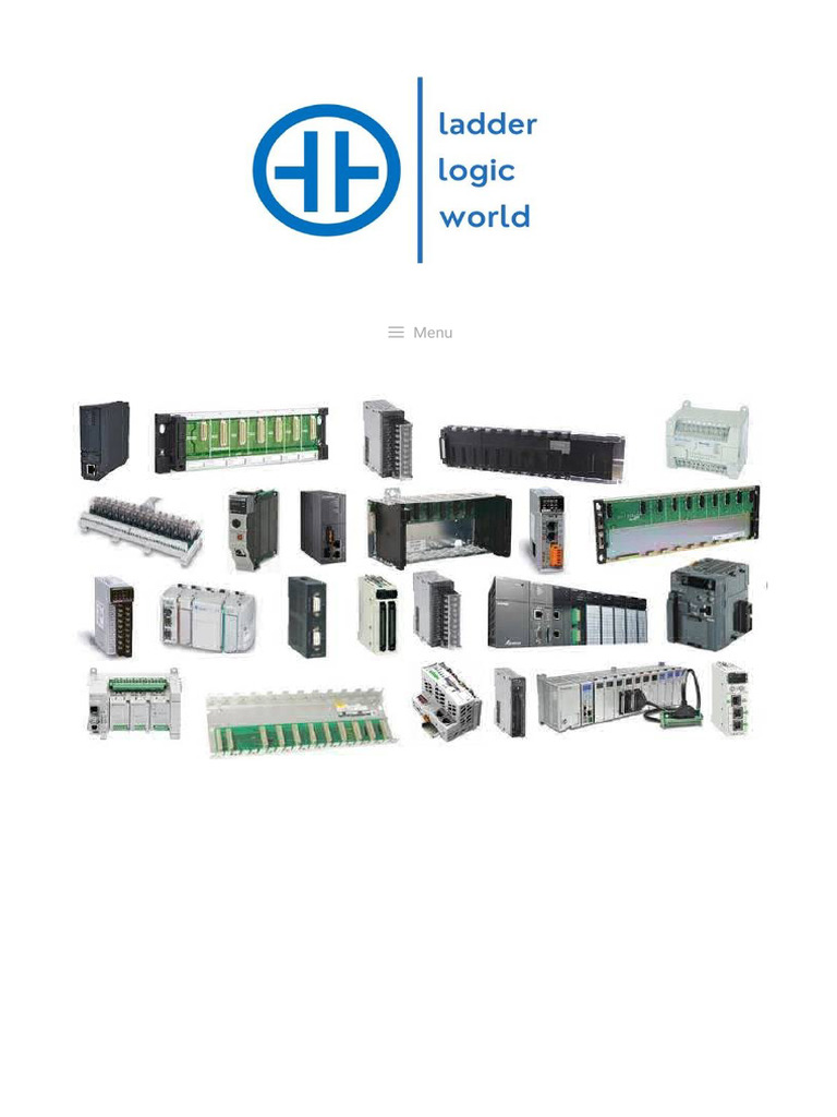 Overview of PLC Hardware Components | PDF | Programmable Logic ...