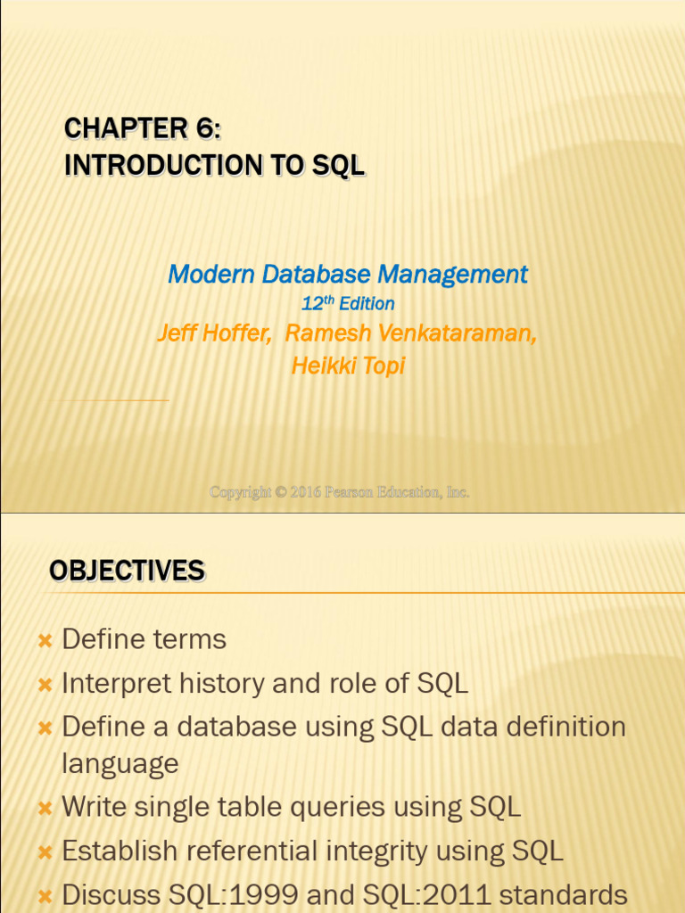 Chapter 06 Database Management System | PDF | Sql | Database Index