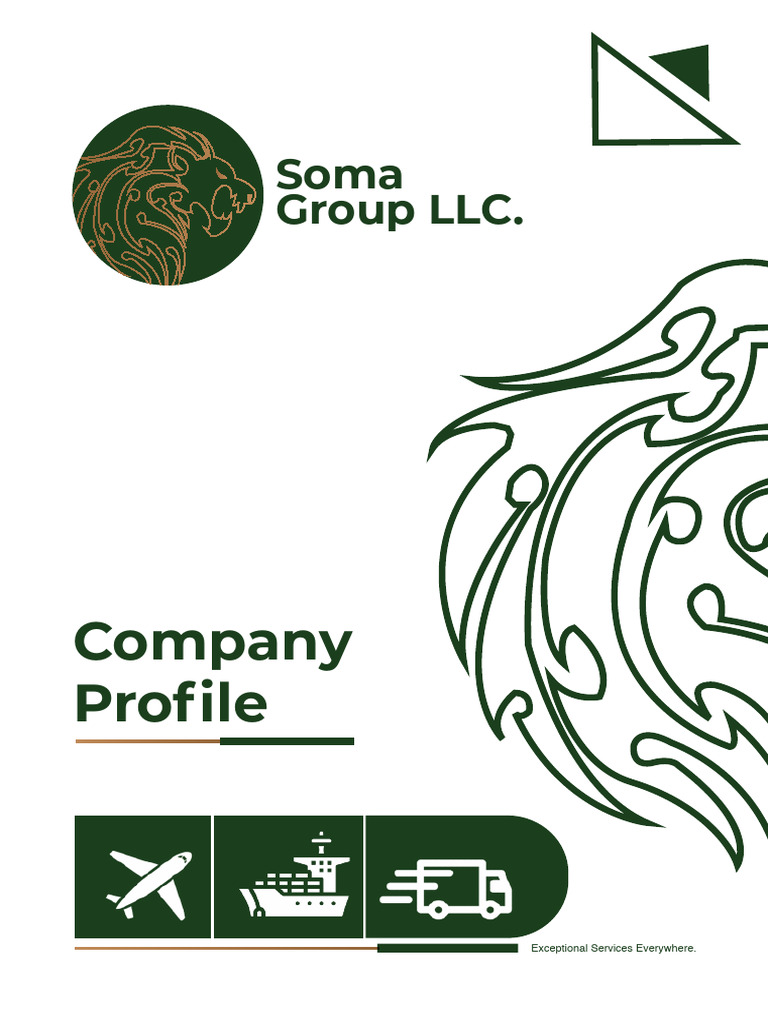 Soma Group LLC: Comprehensive Services in Somalia | PDF | Cargo | Logistics