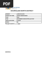 Grade 7 Creative Arts Term 4 Exemplar Formal Practical and Written ...