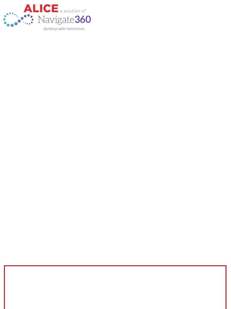 ALICE Lockdown Drill Social Story | PDF