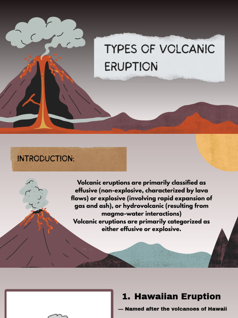 Exploring Volcanoes Earth Science Education Presentation Organic Semi ...