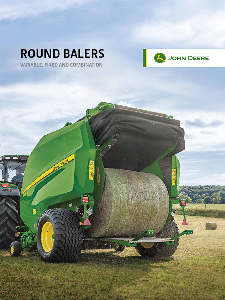 European Round Balers: Versatile Solutions | PDF | Hay