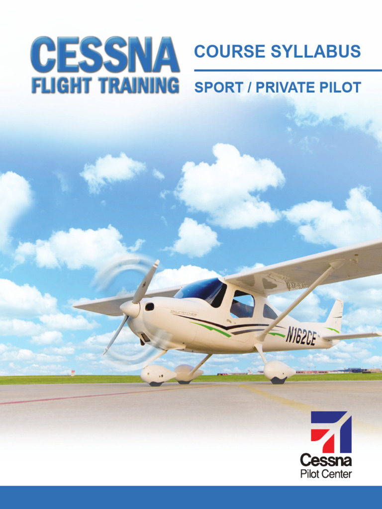 Cessna Sport/Private Pilot Syllabus | PDF | Flight Instructor | Aviation