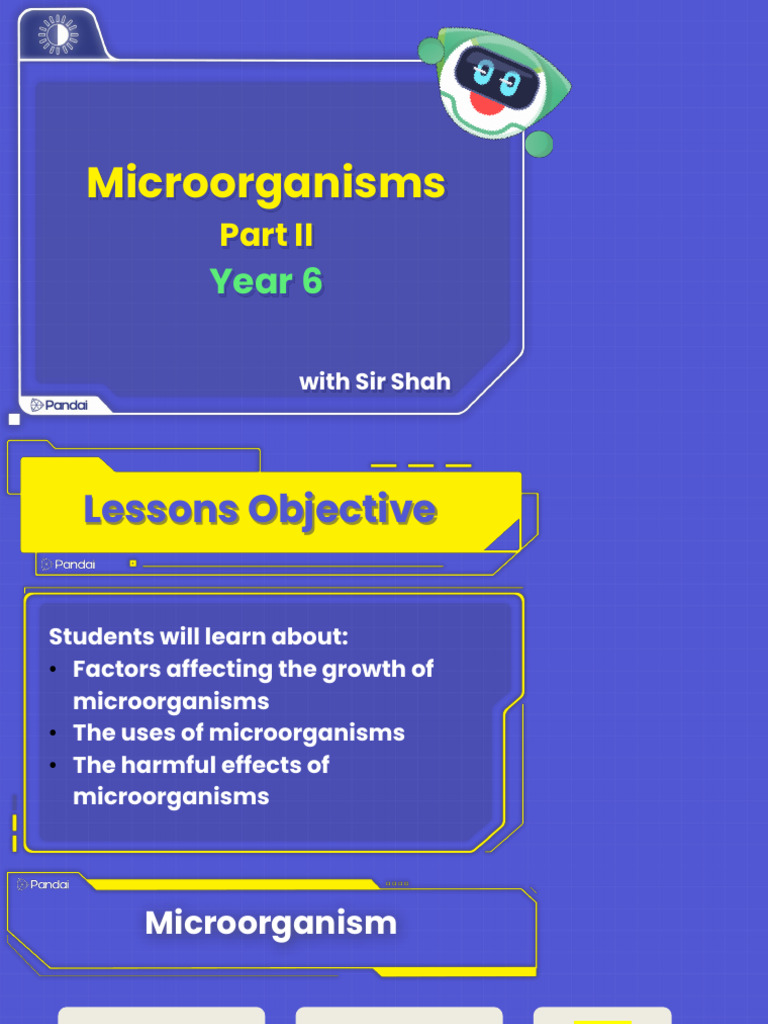(Unit 3) Microorganism Part II. - 20250423000932 | PDF | Microorganism ...