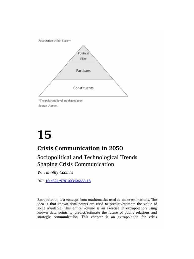 21 Crisis Communication | PDF